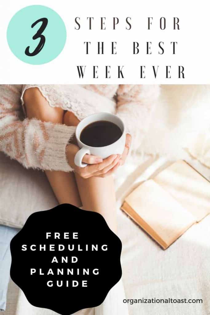 The Secret to a Productive Week & Weekly Planner Template ...