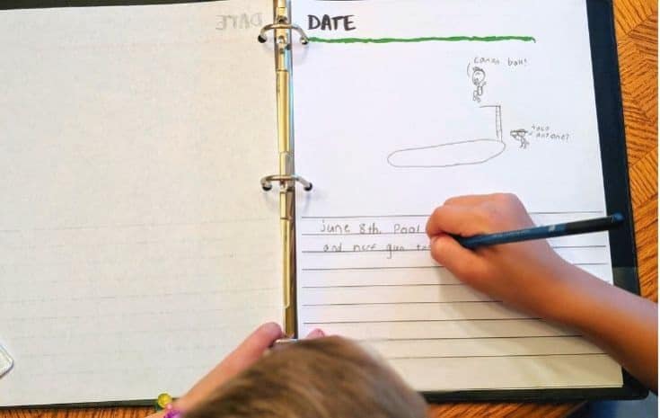 Summer Writing Activity For Kids + Free Journal Download ...